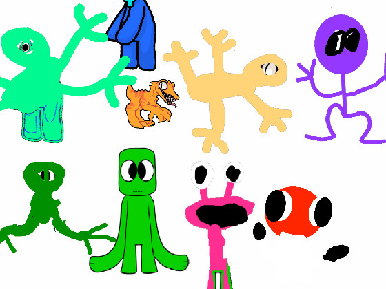 all rainbow friends Project by Iridescent Link | Tynker