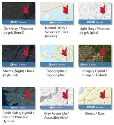 How to Access the Community Map of Canada Vector Basemap | Esri Canada