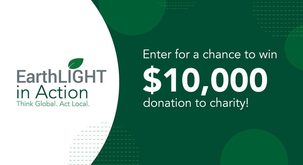 EarthLIGHT in Action Charity Winners!