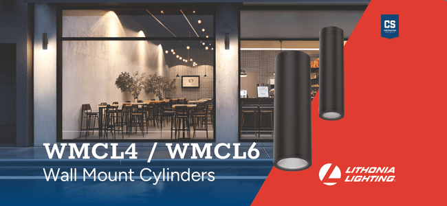 Lithonia Lighting® WMCL LED Wall Mount Cylinders - Light Up, Down, or Both!