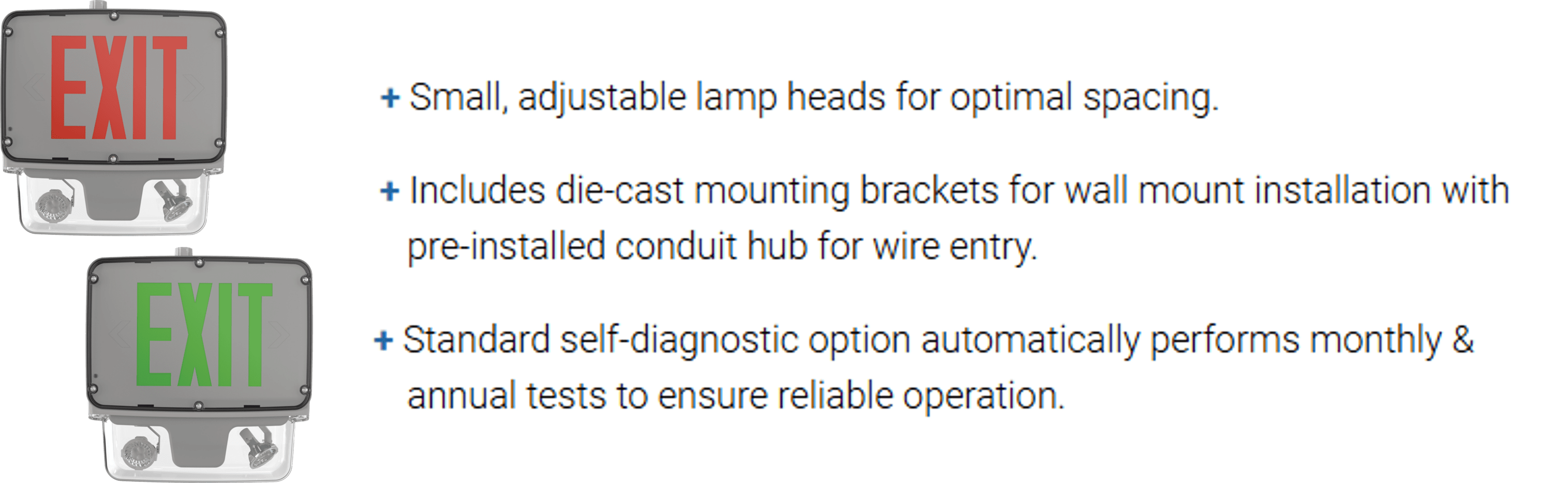 New C1D2 Emergency Exit Combo - HLEMC