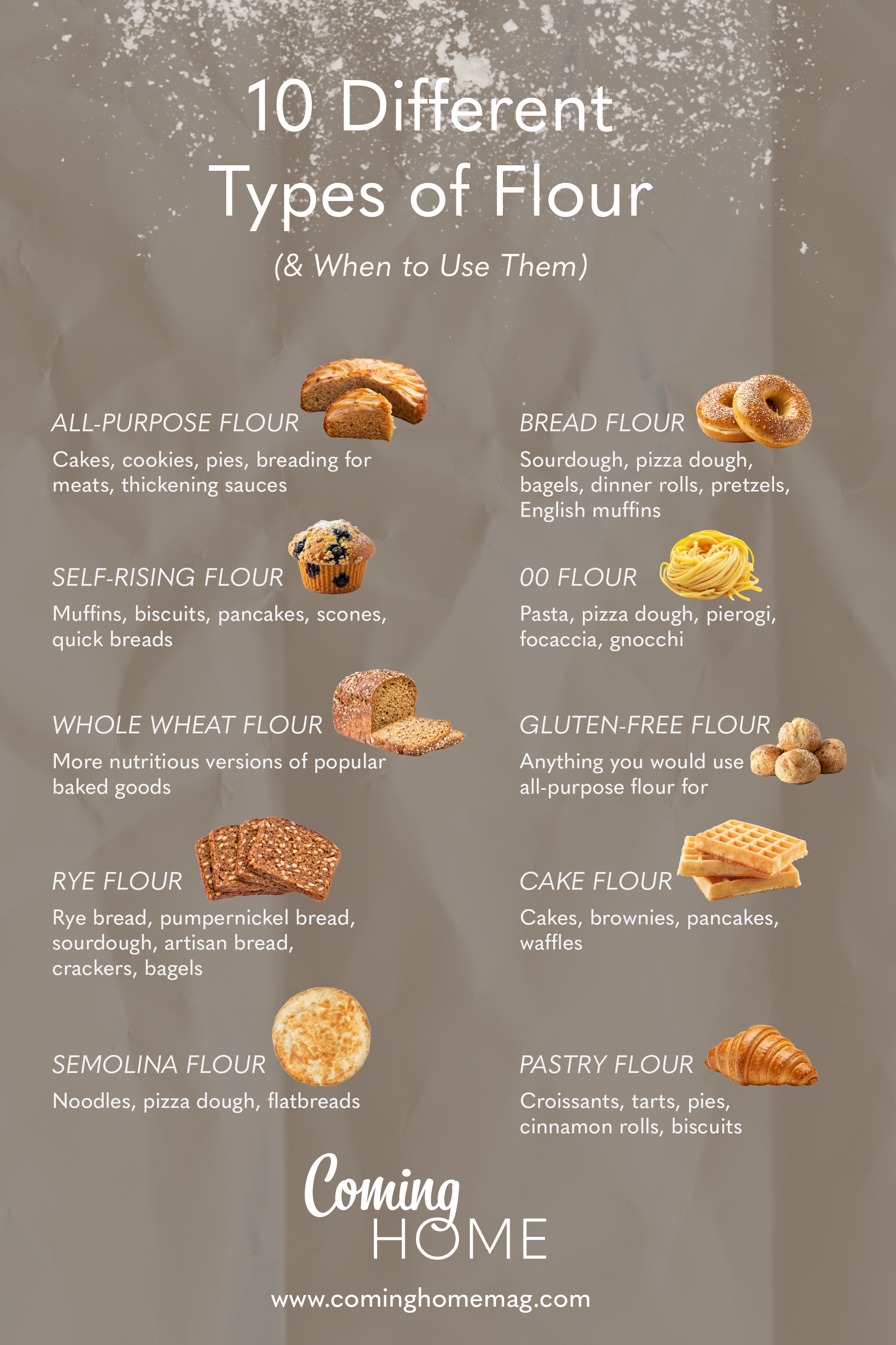 french bread flour types