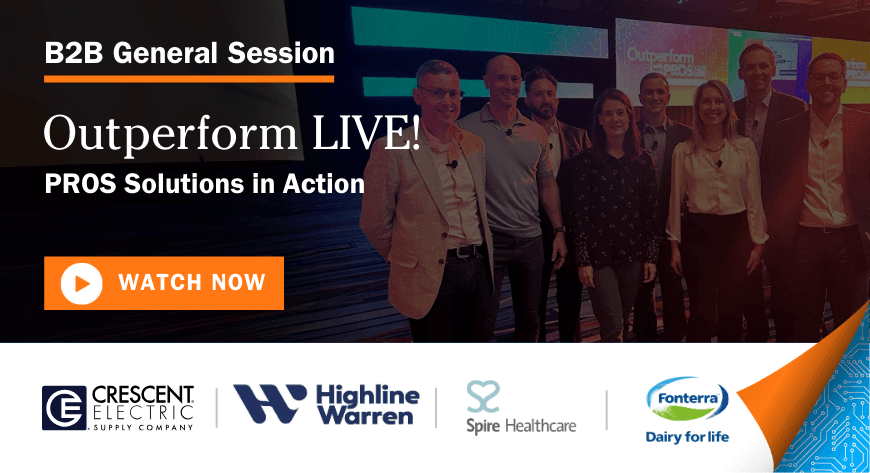 Outperform LIVE! PROS Solutions in Action | PROS