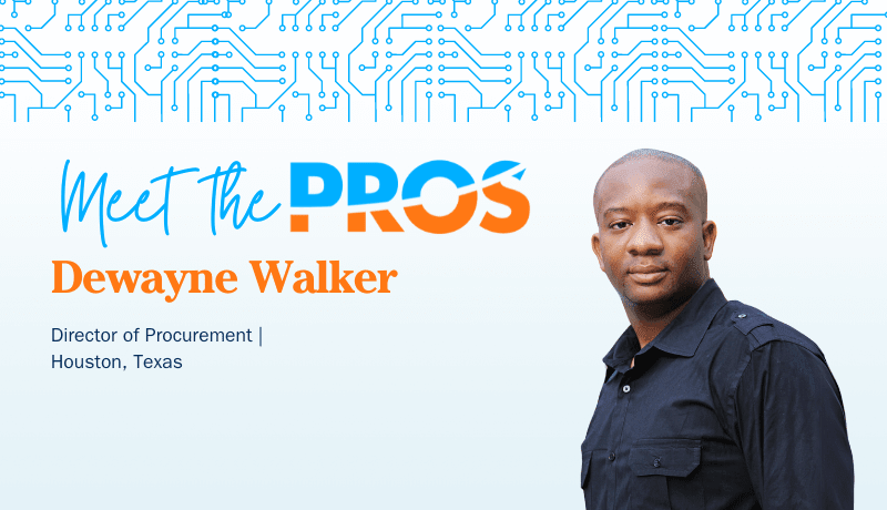 Meet the PROS: Dewayne Walker | PROS