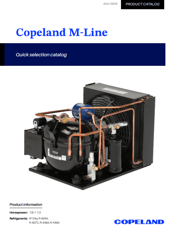 Copeland M-Line quick selection catalog