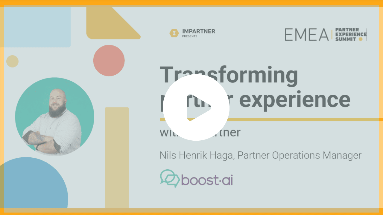 Transforming Partner Experience with Impartner with Nils Henrik Haga at boost.ai