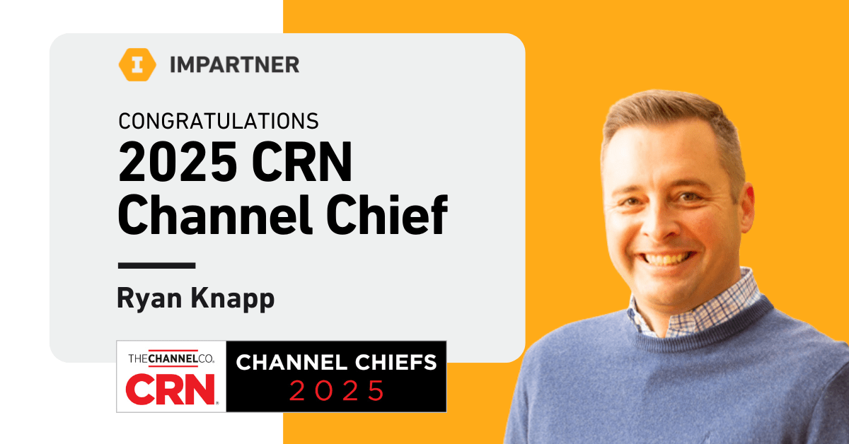 Impartner's Ryan Knapp Honored as a 2025 CRN® Channel Chief | Impartner