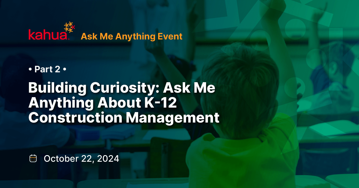 Managing Funding Sources | Kahua Webinar