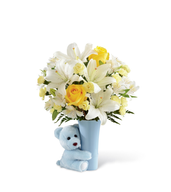 The FTD® Baby Boy Big Hug® Bouquet - St. Albert, AB Florist The FTD® Baby Boy Big Hug® Bouquet - St. Albert, AB Florist