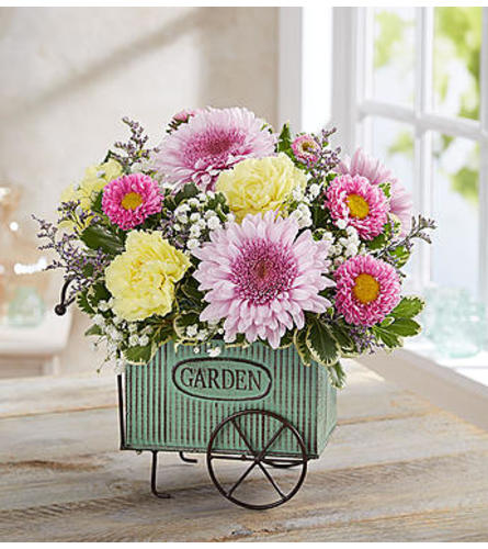 Send Blooming Garden Cart™ in Tomball, TX - Susana's Flowers