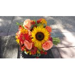 Send Fall Splendor Bouquet in Moline, IL - Julie's Artistic Rose