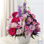 Send Pastel Peace Basket in Charlotte, NC - Flowers of Charlotte