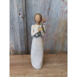 Statue - Willow Tree 'Hero' (flag) - Send to Sioux Falls, SD Today!