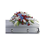 Send Distinguished Service Casket Spray in Price, UT - Love Floral