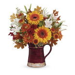 Send Teleflora's Blooming Fall Pitcher in Price, UT - Love Floral