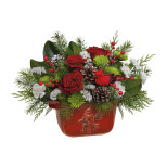 Send Classic Cardinal Centerpiece by Teleflora in Iowa City, IA ...