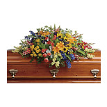 Send Teleflora's Colorful Reflections Casket Spray in Burlington, MA ...