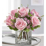 Send Sweet Sentiments™ Pink Roses in Hagerstown, MD - TG Designs
