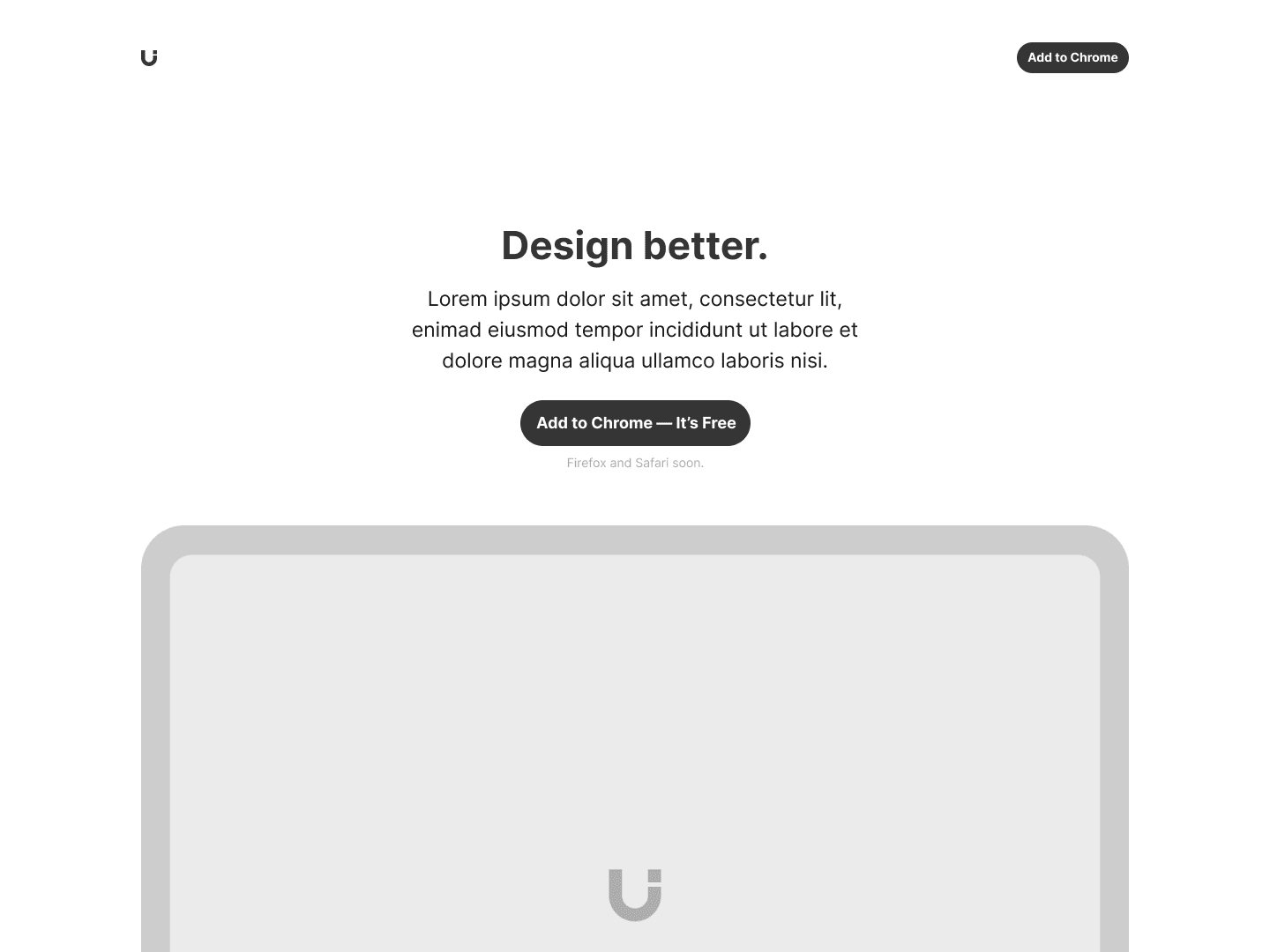 Uisual: Free Landing Page Templates for Startups