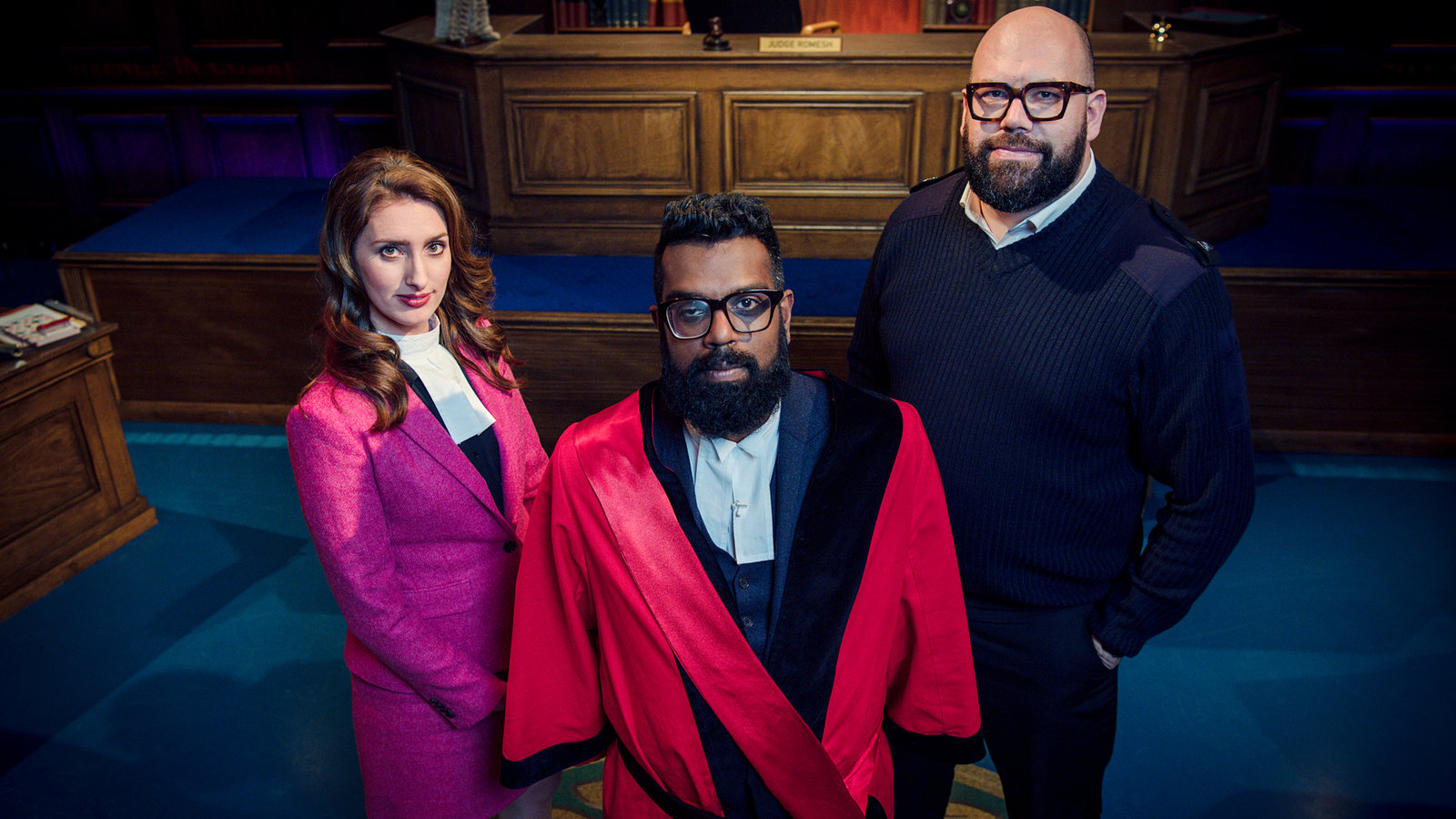 All rise as Judge Romesh returns to Dave | News | UKTV Corporate Site