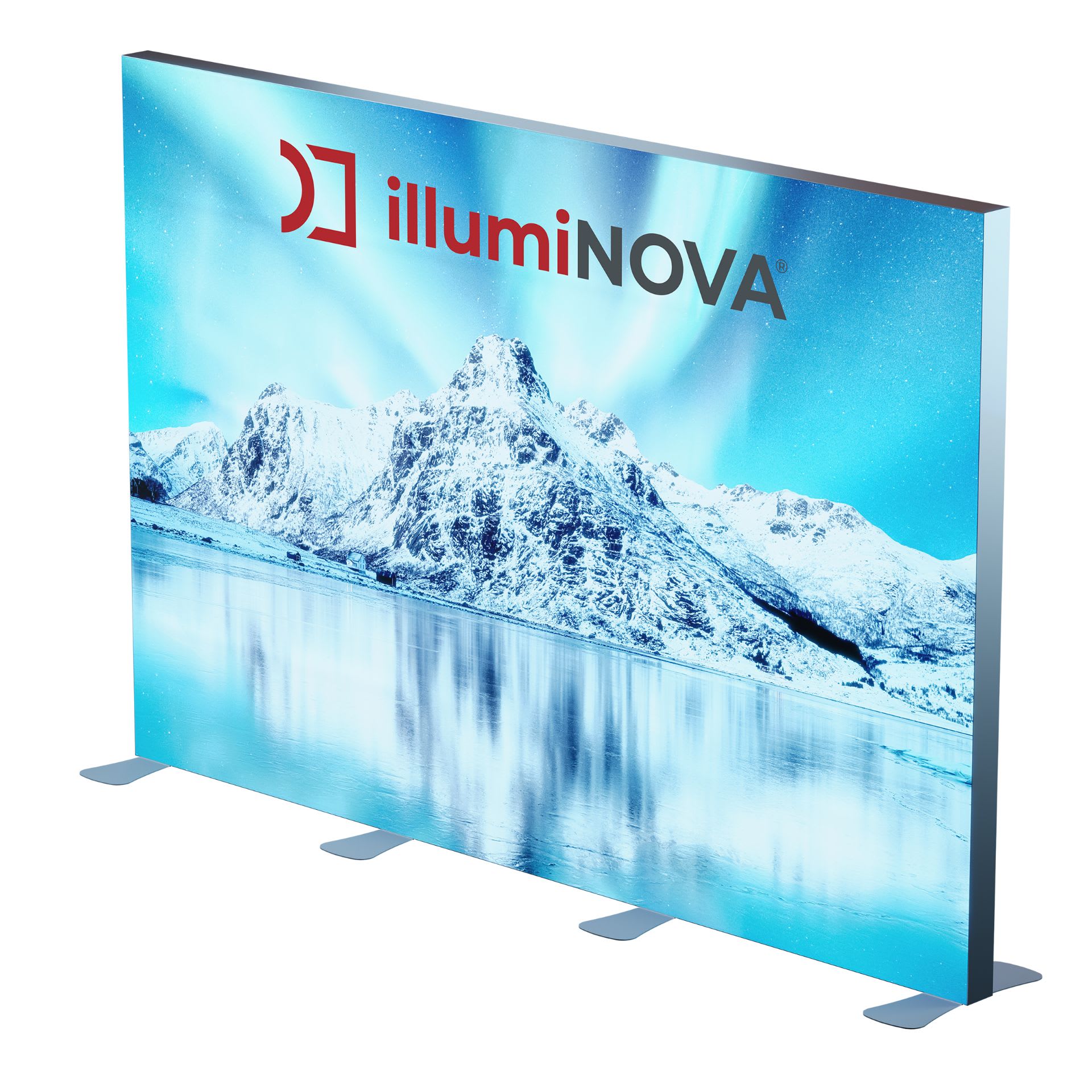 Ultima Displays. 100mm Illuminova™ Free-standing