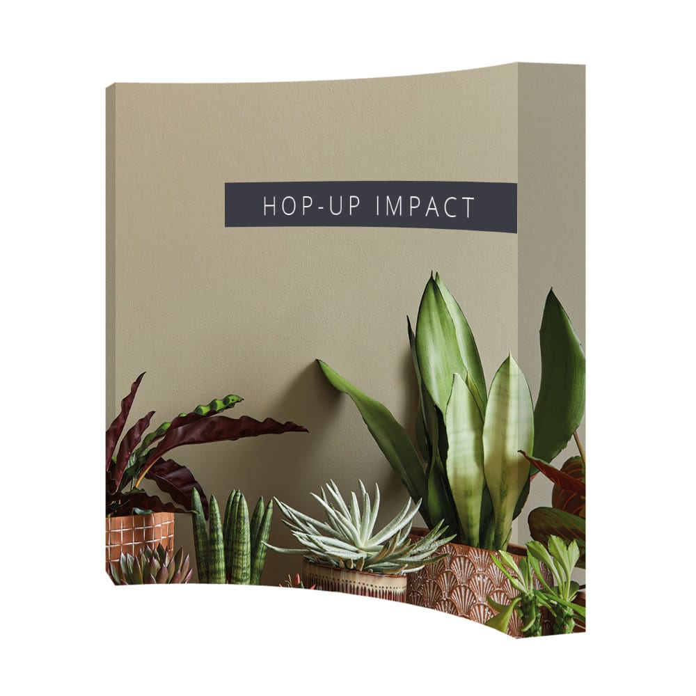 Ultima Displays. Hop-up Impact Curved