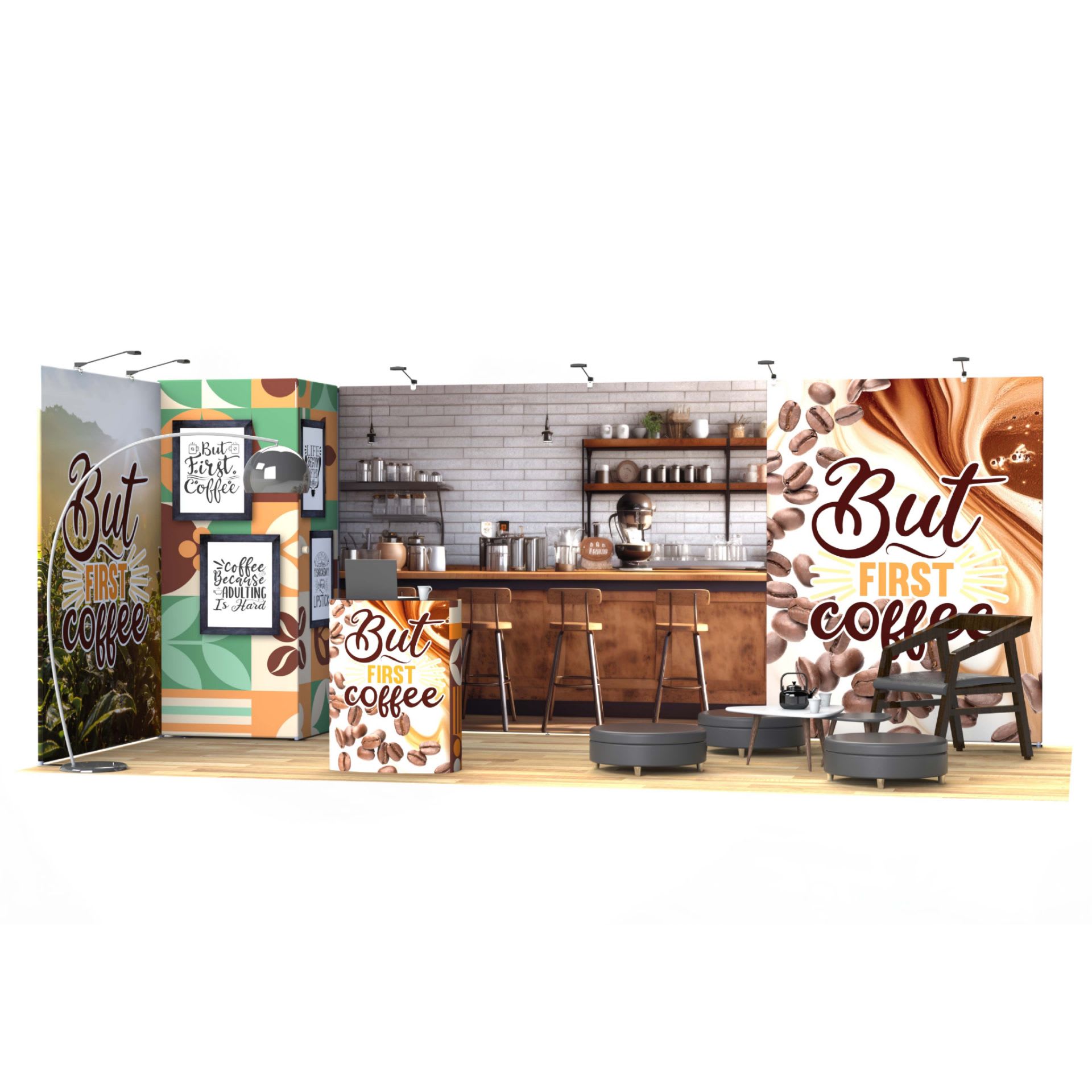 Ultima Displays. Modulate™ 18M² Stand