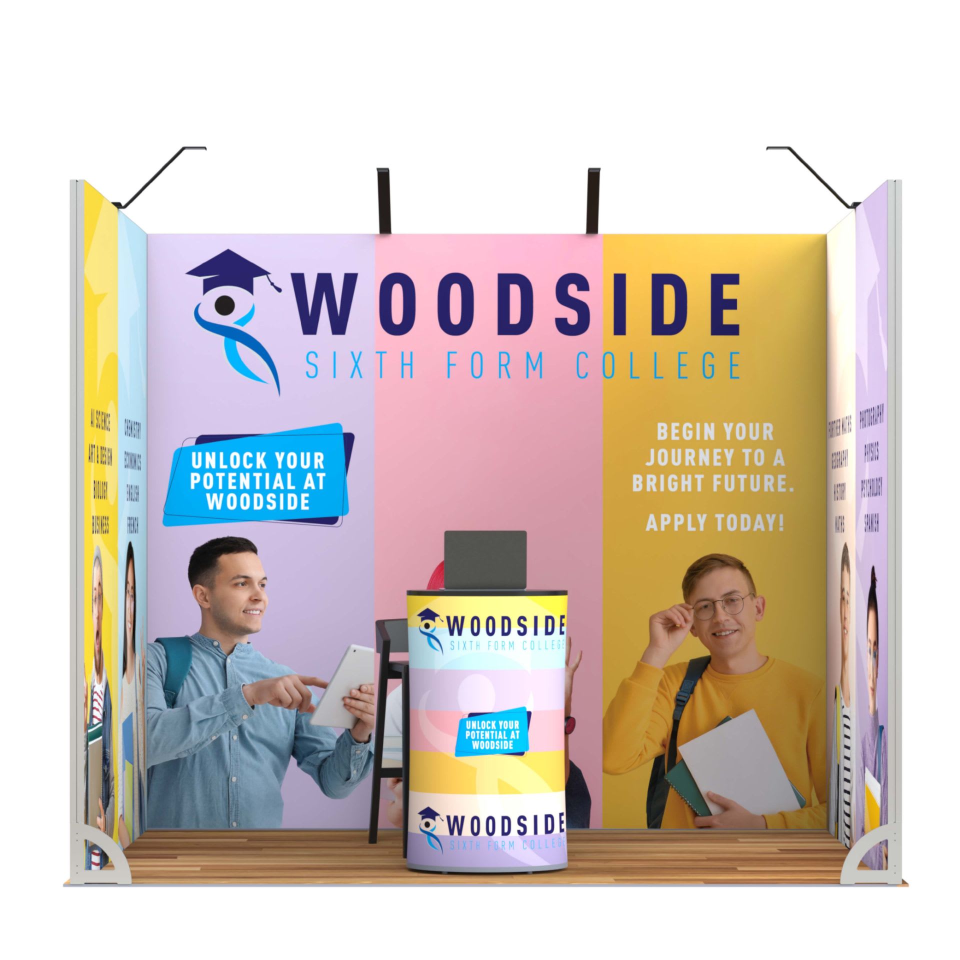 Ultima Displays. Vector 6M² Stand