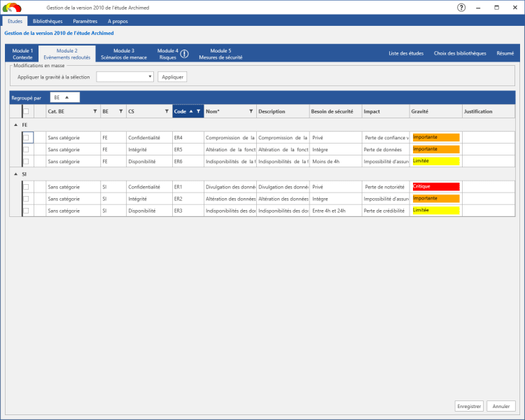 Risk management - simplification et industrialisation de la méthode EBIOS