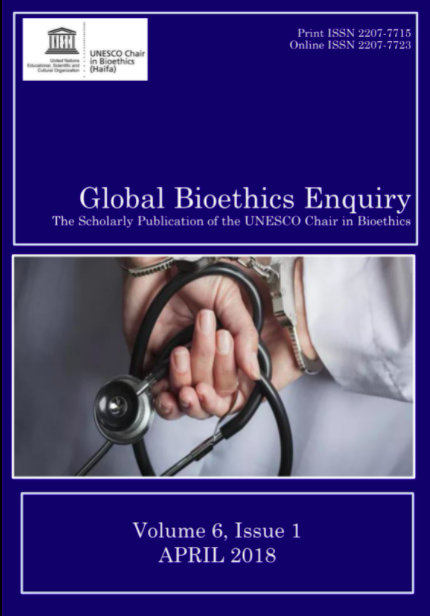 International Chair in Bioethics, Department of Education