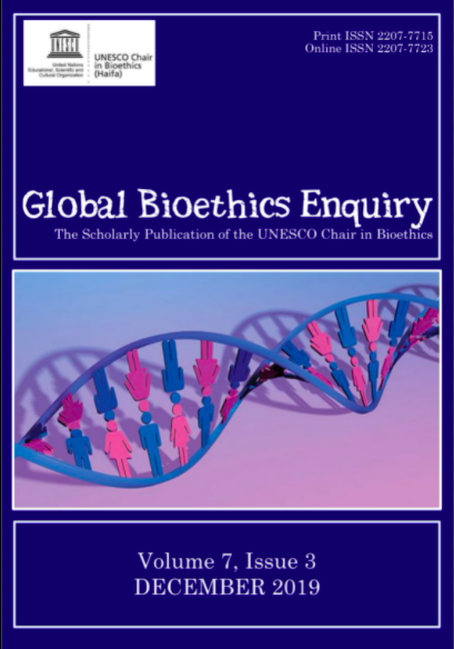 International Chair in Bioethics, Department of Education