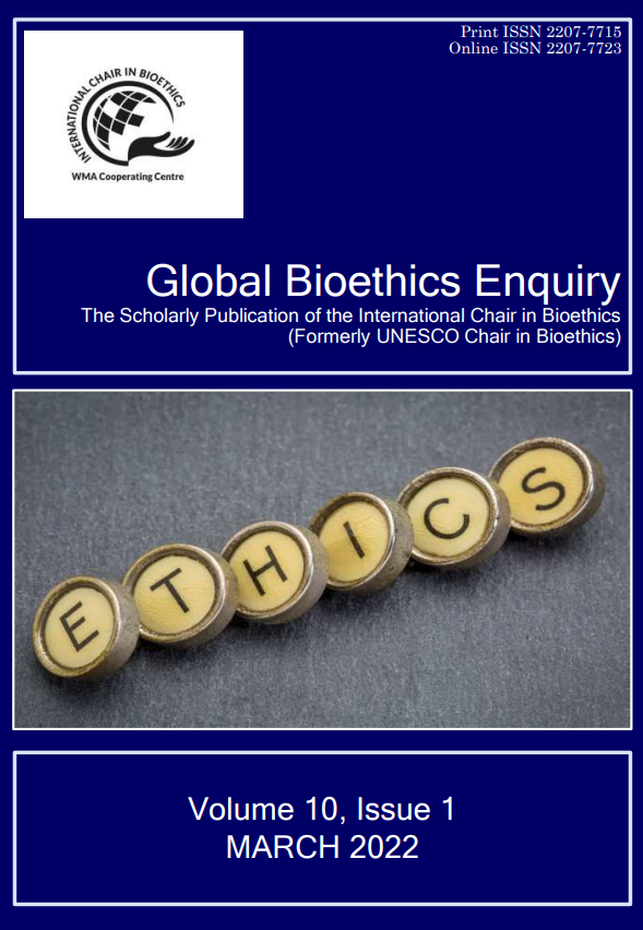 International Chair in Bioethics, Department of Education