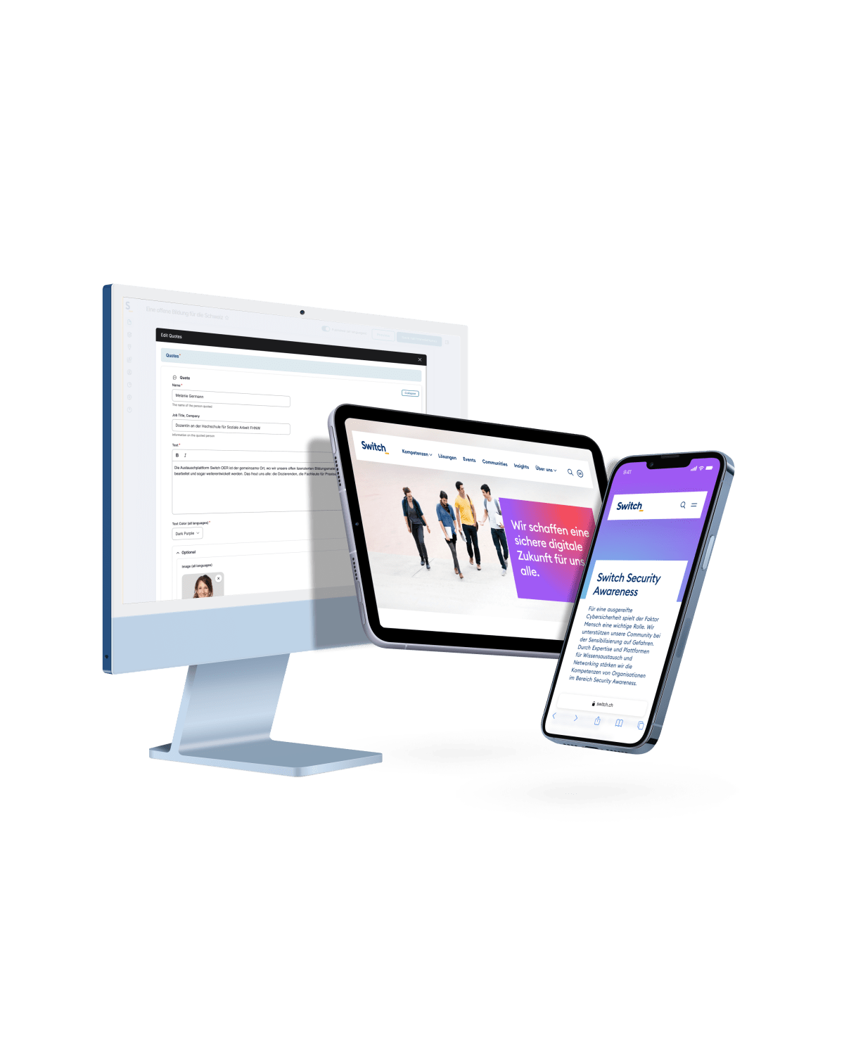 Switch: From Open CMS to Drupal Headless – with optimal UX – Unic