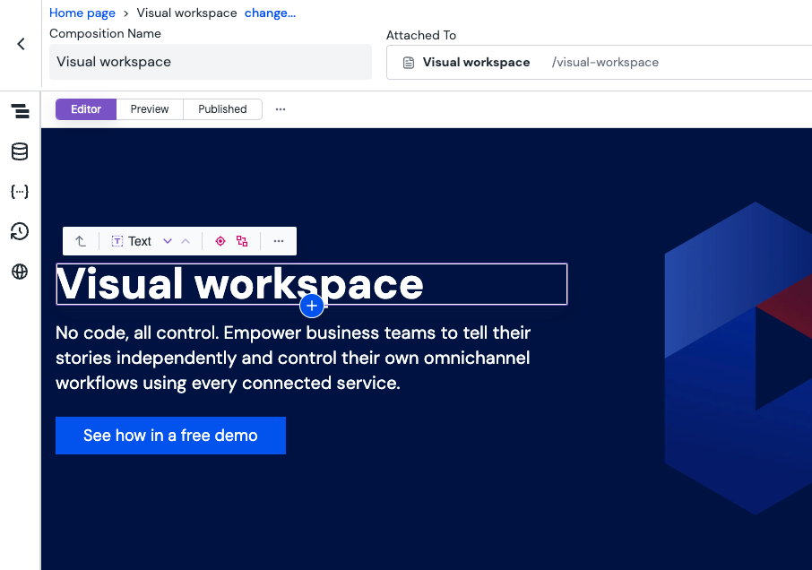 The Visual Workspace | Uniform Visual Workspace