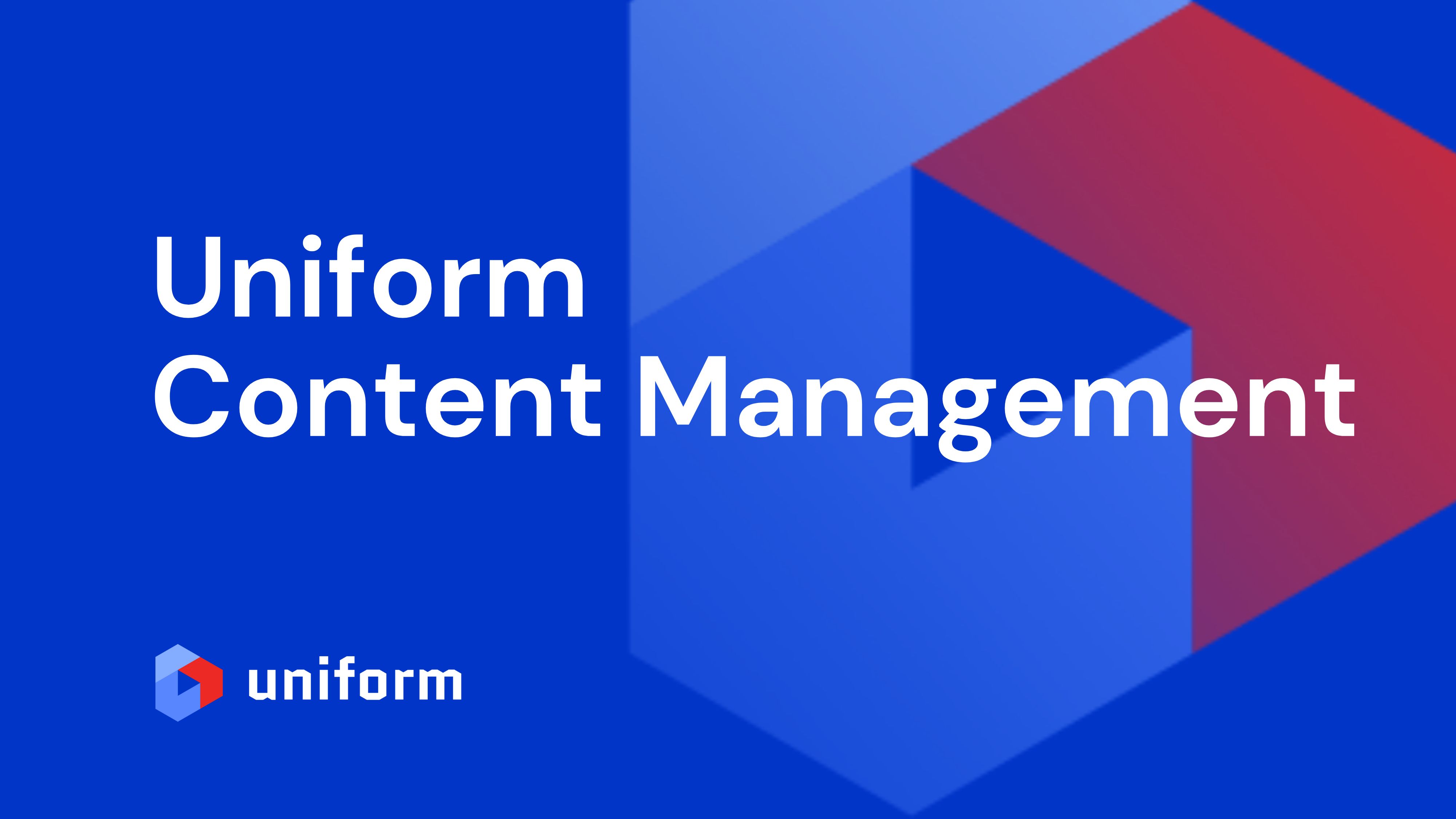 Uniform Content Management System | Headless CMS by Uniform