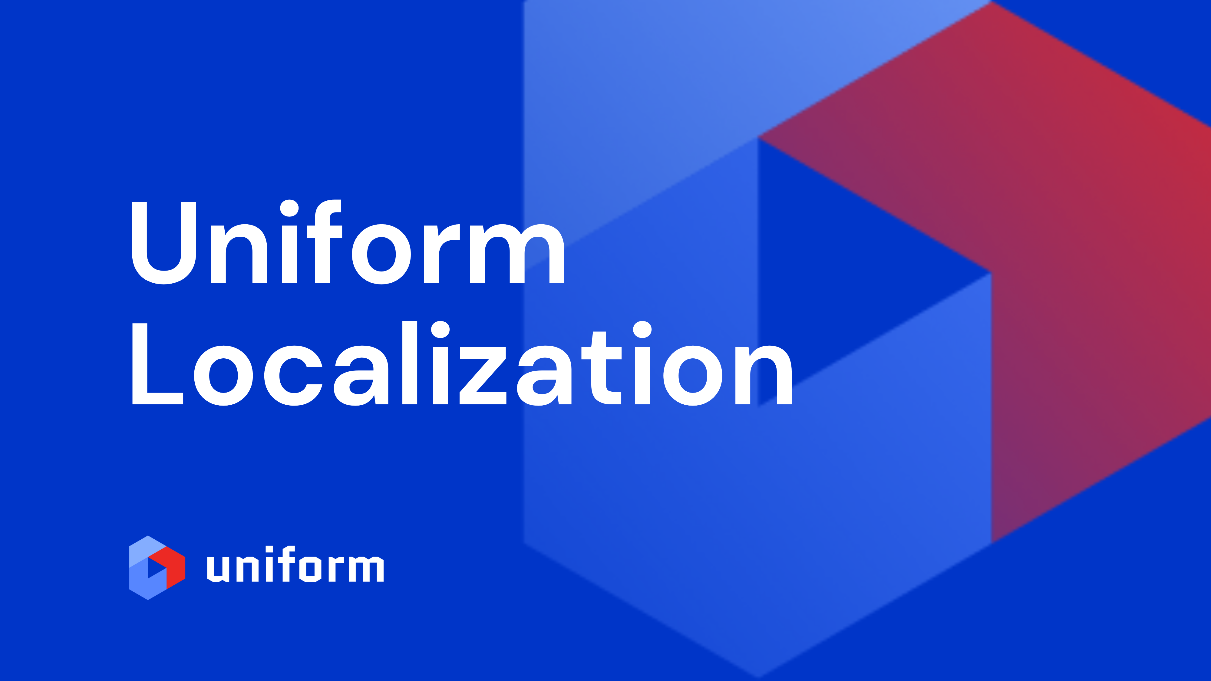 Localization | Uniform Localization