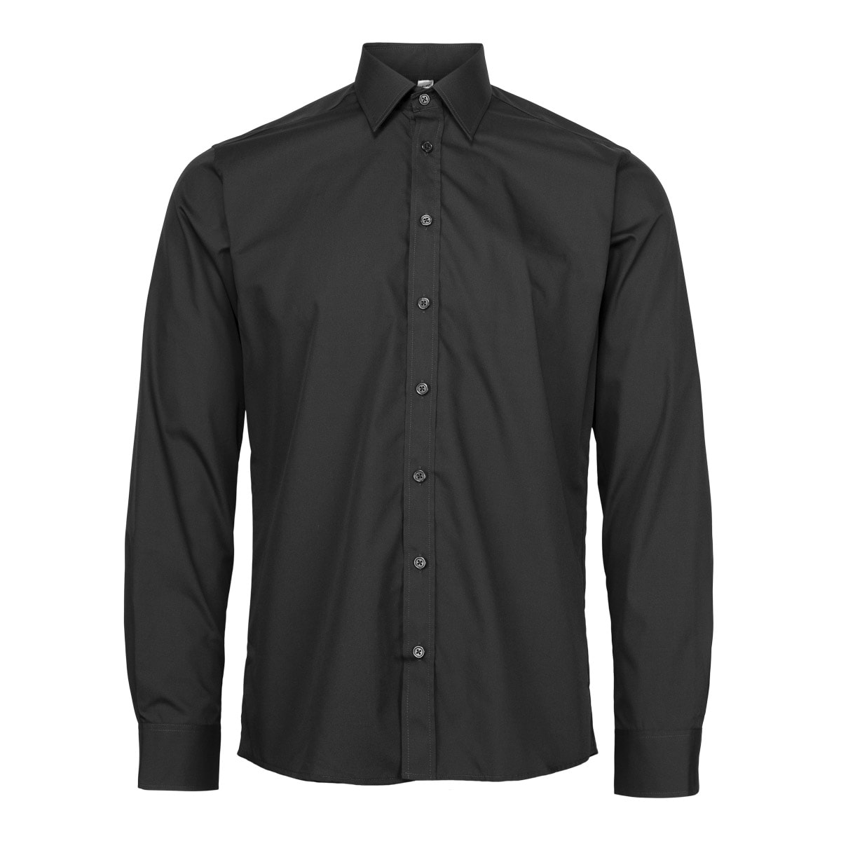 Skjorte Business Selje, slim modell, lang erm, sort | Unform365