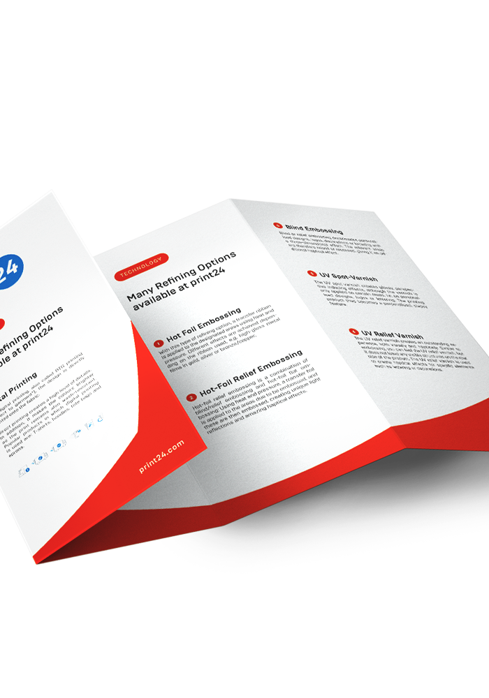 Flyers en folders drukken | Folders online afdrukken bij print24