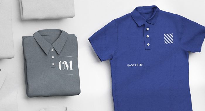 Design Polo shirts online with free templates!