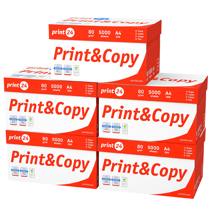 print24 Carta per stampanti/fotocopiatrici 25 000 fogli