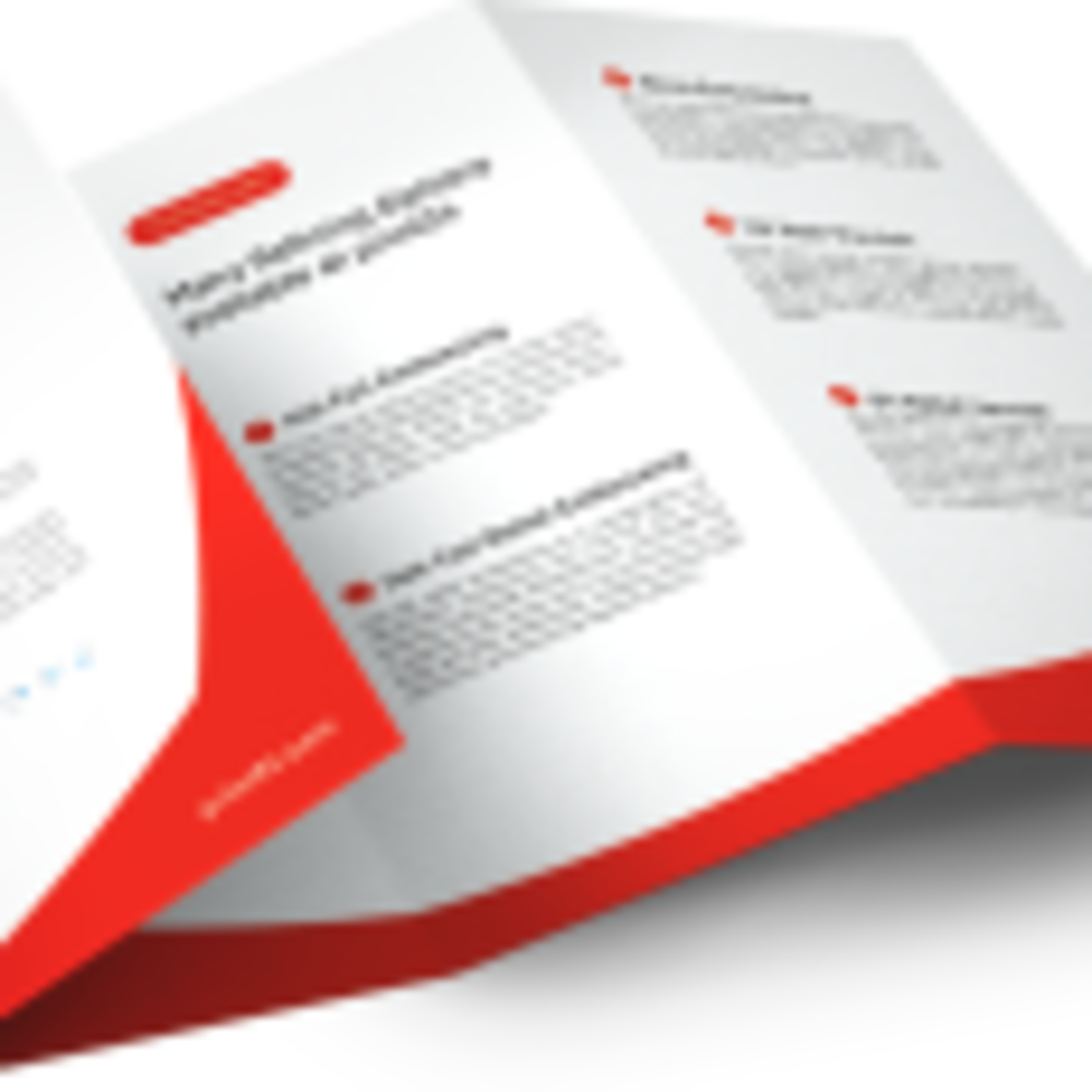 Flyers en folders drukken | Folders online afdrukken bij print24