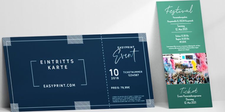 ¡Diseña tickets de entrada online con plantillas gratuitas!
