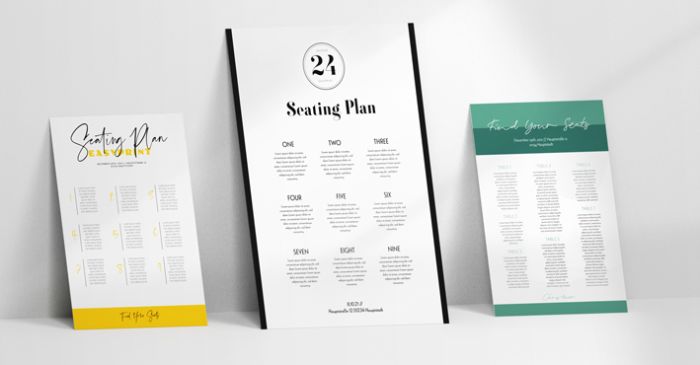 Sitzpläne online gestalten mit Gratis-Designvorlagen!