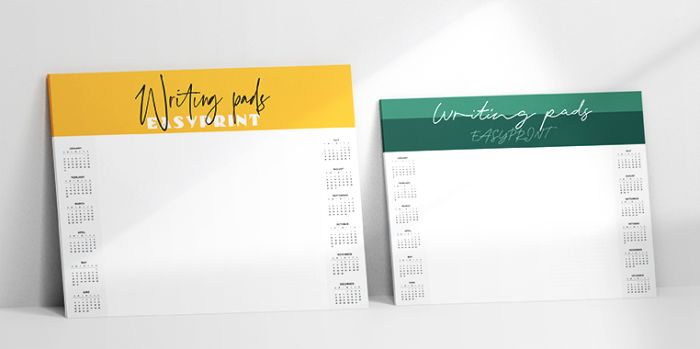 Designa skrivblock online med gratis designmallar!