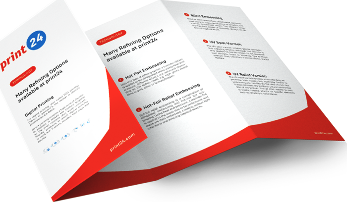 Flyer DIN A8 affordably print & create at online printing company print24