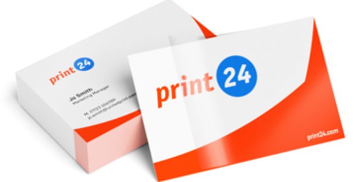 Vizitinės kortelės su laminatu, atspausdintos print24