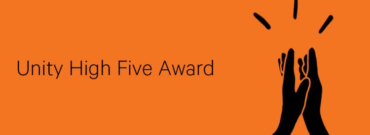 MoreFM and Unity High Five Award