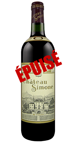 Château Simone Palette rouge 2005 | 1jour1vin.com