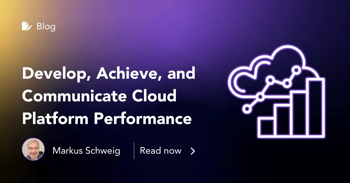 Key Metrics for Cloud Platform Performance: From SLOs to Developer ...