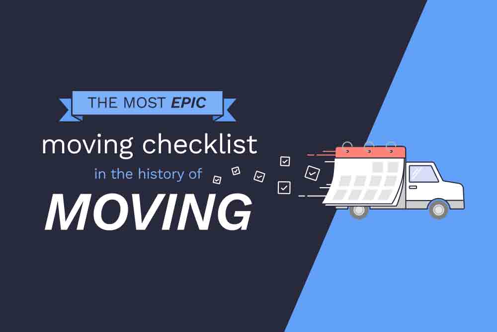 The Most Epic Moving Checklist in the History of Moving - Updater